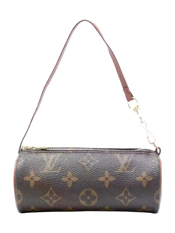 LOUIS VUITTON Monogram Papillon Pochette, 1990-2010 - Brown