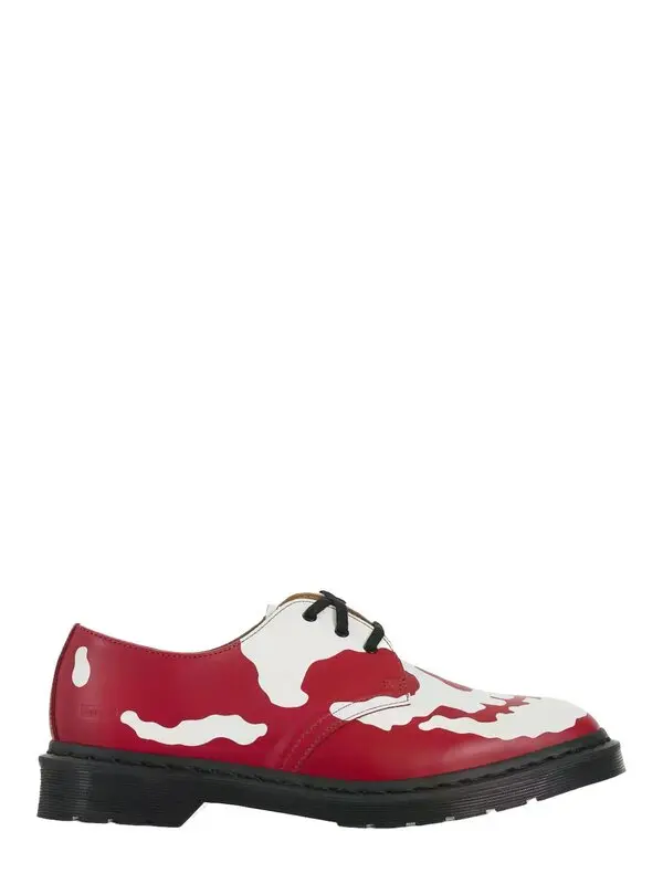 Dr. Martens 1461 Skull-print Derby Shoes - Red