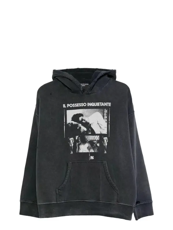 Enfants Riches Déprimés Graphic Print Hoodie - Grey