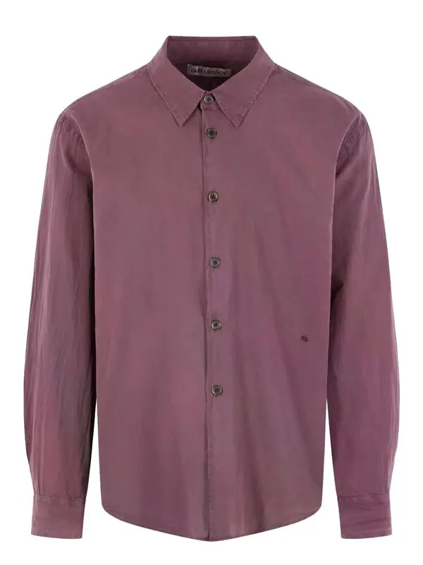 Our Legacy Buttoned Long-sleeved Shirt - Red