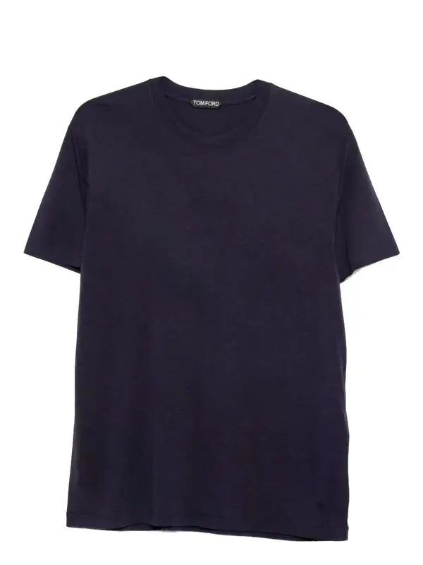 TOM FORD Crew-neck T-shirt - Blue