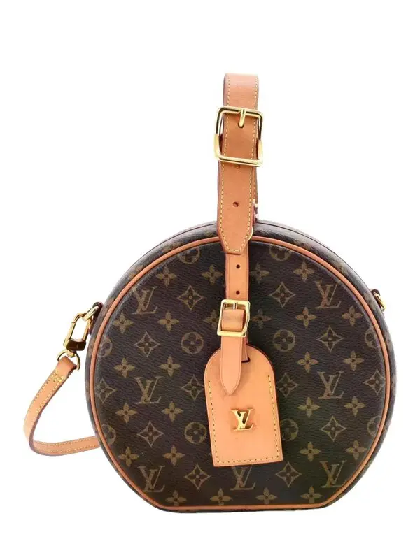 LOUIS VUITTON Petite Boite Chapeau Monogram - Brown