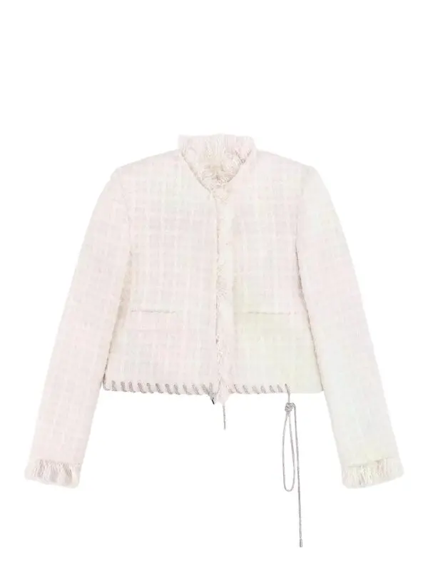 AREA Tweed Jacket - Neutrals