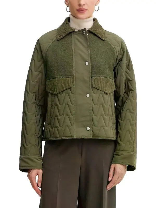 BOSS Quilted Jacket - Green