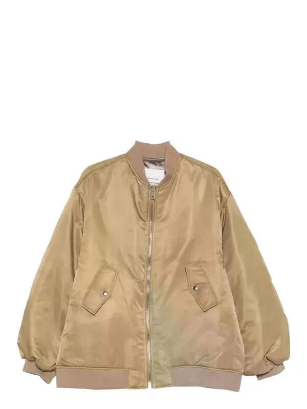 THE FRANKIE SHOP Zip-fastening Bomber Jacket - Green