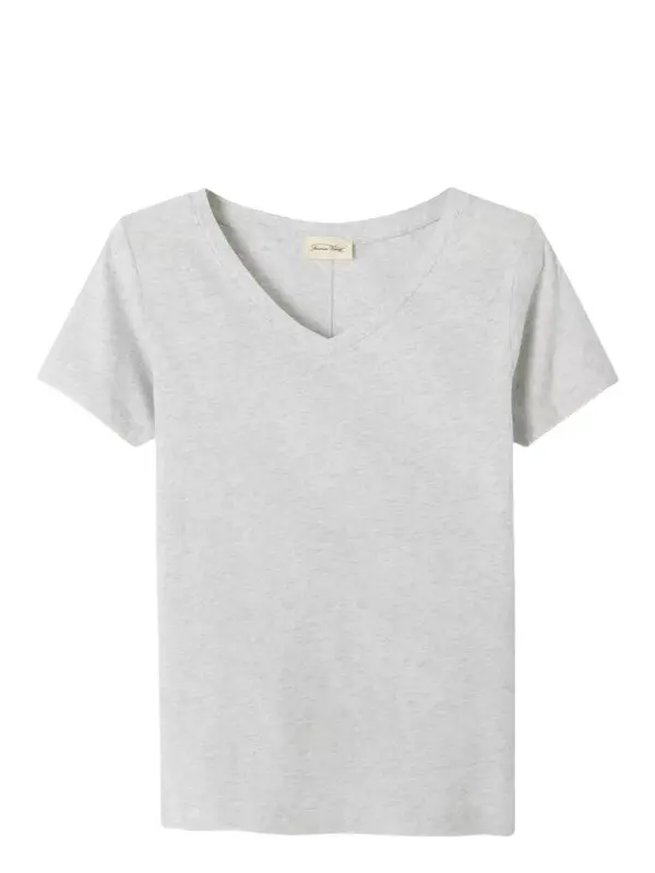 American Vintage Gamipy V-neck T-shirt - Grey