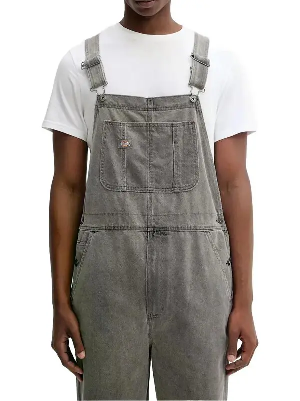 Dickies Cotton Jumpsuit - Grey