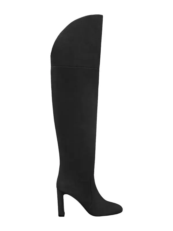 STUART WEITZMAN Babette Block-heel Boots - Black
