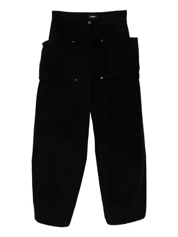 We11Done Crescent Trousers - Black