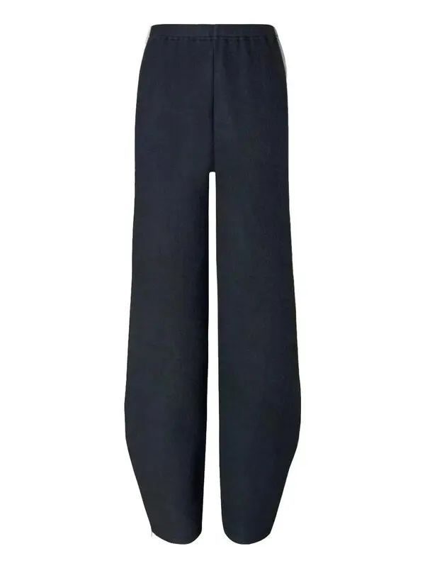 Tory Burch Stripe Japanese Jersey Sweatpants - Blue