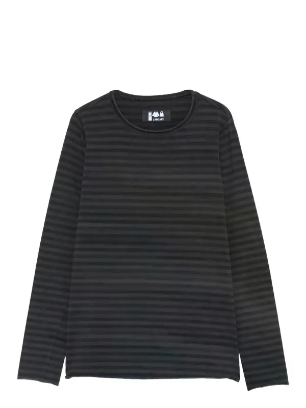 Labo.art Jeppe Striped Long-sleeved Top - Grey