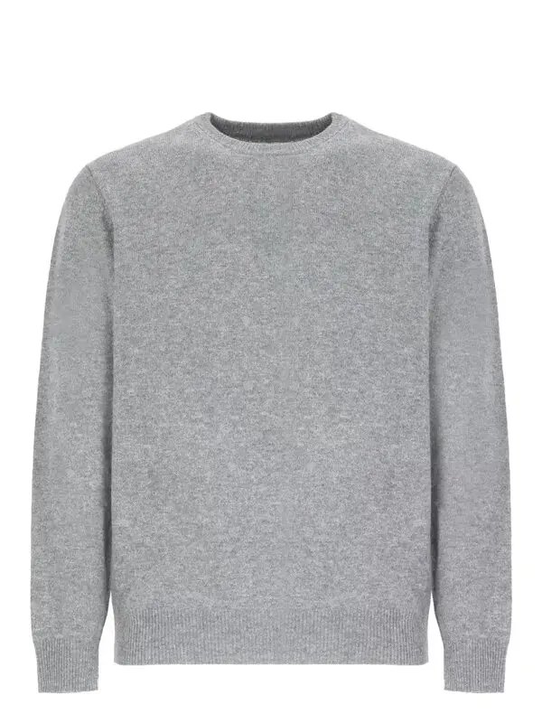 MC2 SAINT BARTH Crew-neck Long-sleeved Sweater - Grey