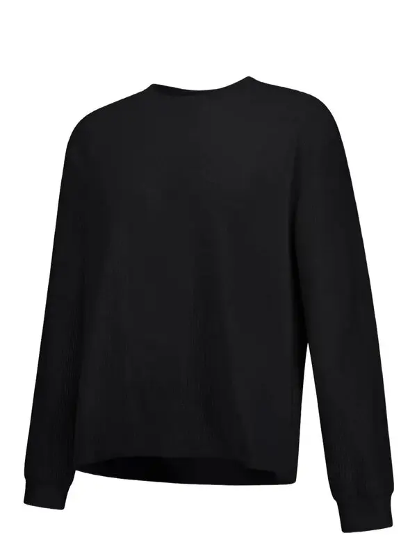 Herno Long-sleeve Crew Neck Sweater - Black