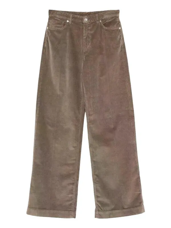 NINE:INTHE:MORNING Enna Corduroy Trousers - Brown