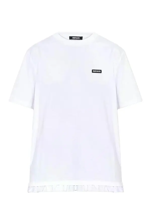 Remain Birger Christensen Ruffled T-shirt - White