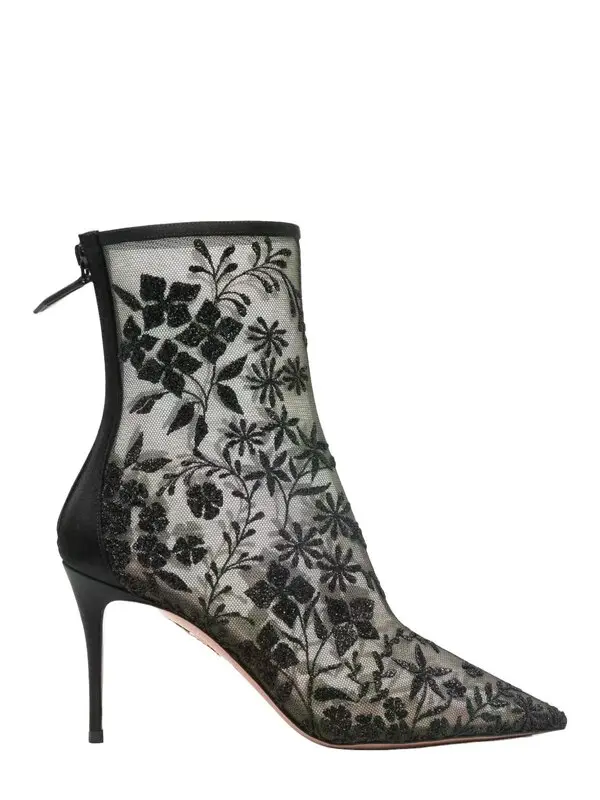 AQUAZZURA Mon Amour Boots - Black
