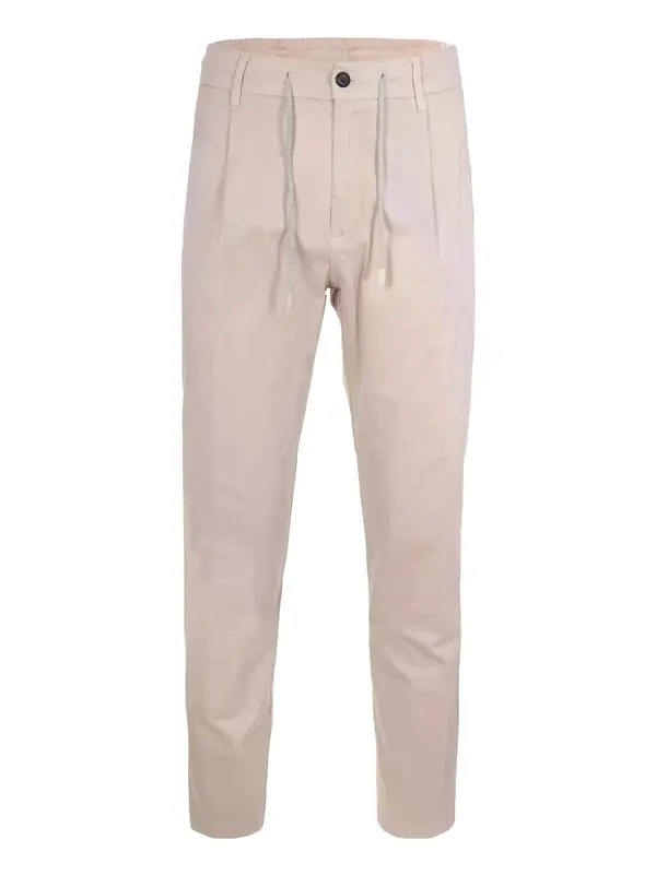 Eleventy Drawstring Trousers - Neutrals