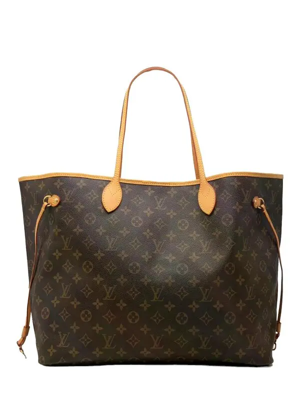 LOUIS VUITTON 2007 Monogram Neverfull Gm Tote Bag - Brown