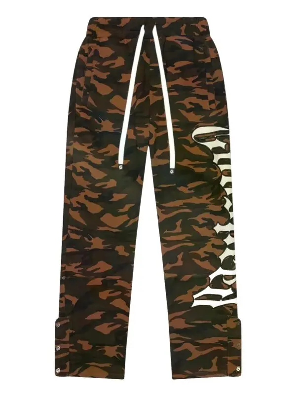 GODSPEED Og Logo Camouflage Track Pants - Brown