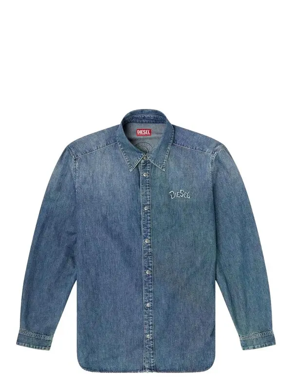 DIESEL® D-simply-s15 Denim Shirt - Blue