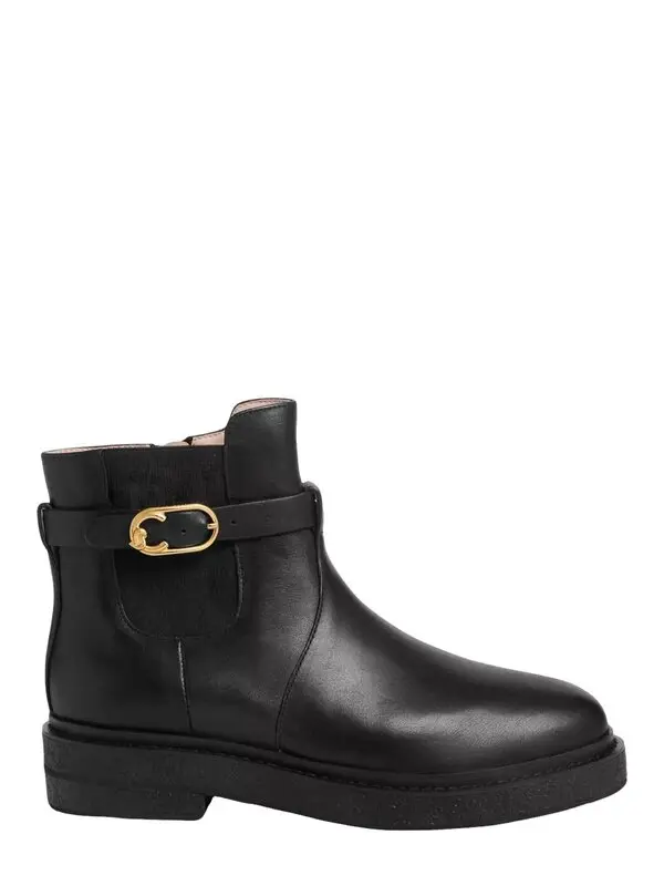 COCCINELLE Buckle-strap Boots - Black