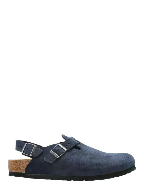BIRKENSTOCK Tokio Buckle Strap Clogs - Blue