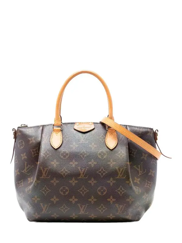 LOUIS VUITTON Monogram Turenne Pm Satchel - Brown