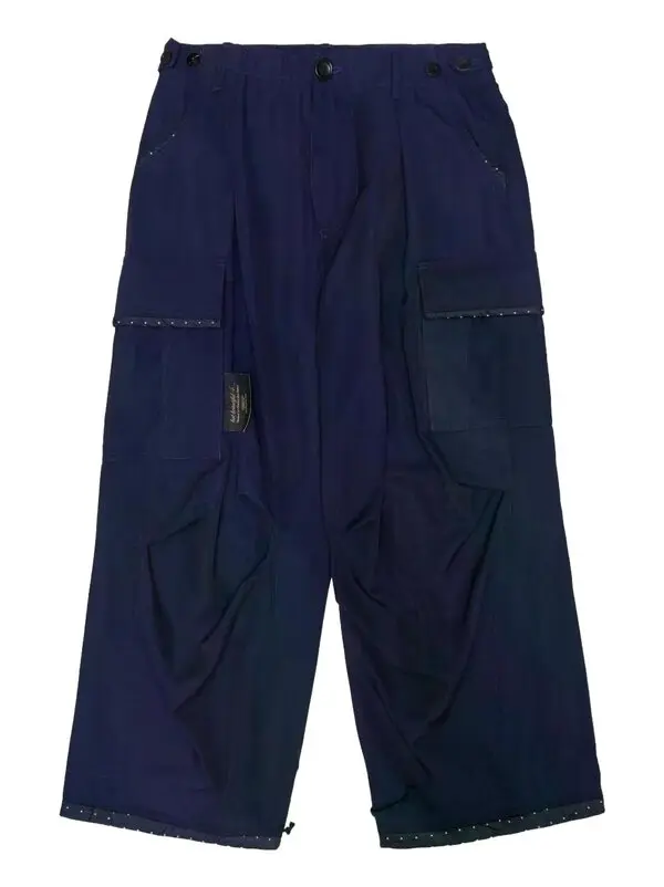 UNDERCOVERISM Button-fastening Cargo Pants - Blue