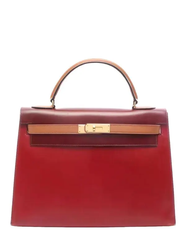 Hermès 1987 32 Kelly Handbag - Red