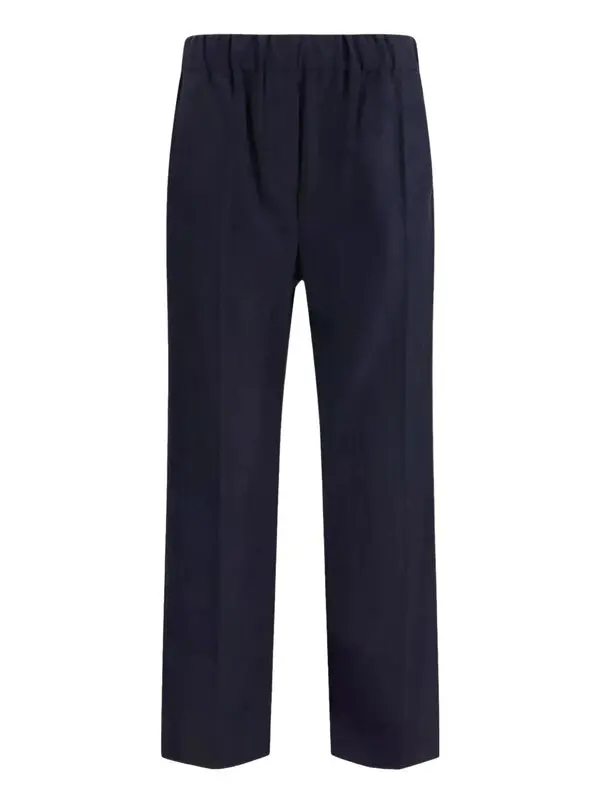 Max Mara Elasticated-waist Track Pants - Blue