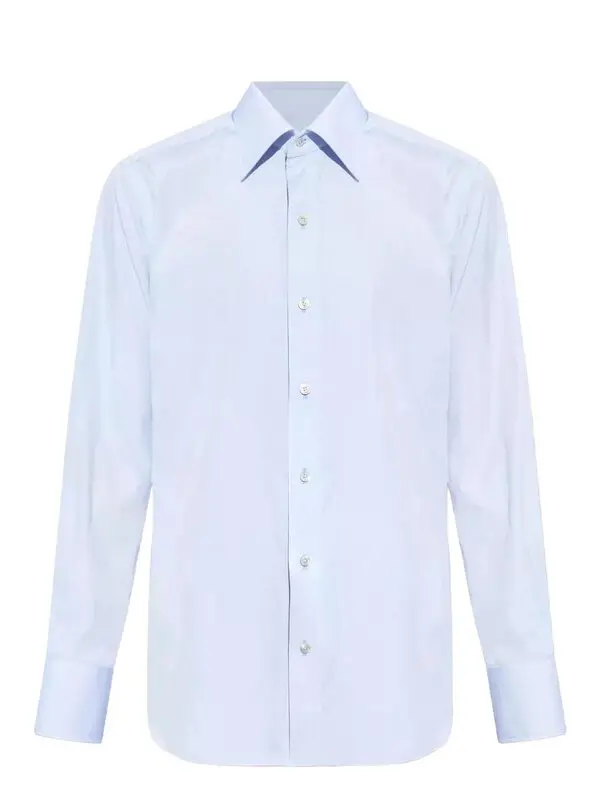 TOM FORD Buttoned Shirt - Blue