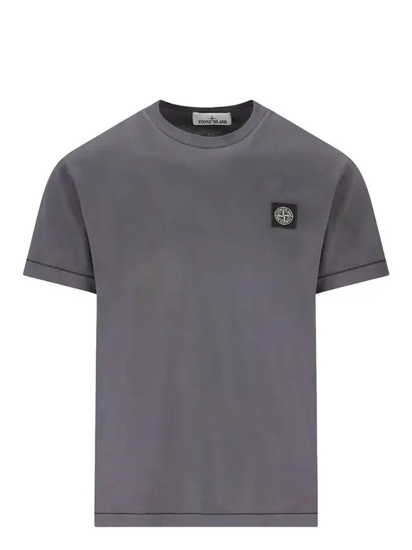 Stone Island Badge T-shirt - Grey