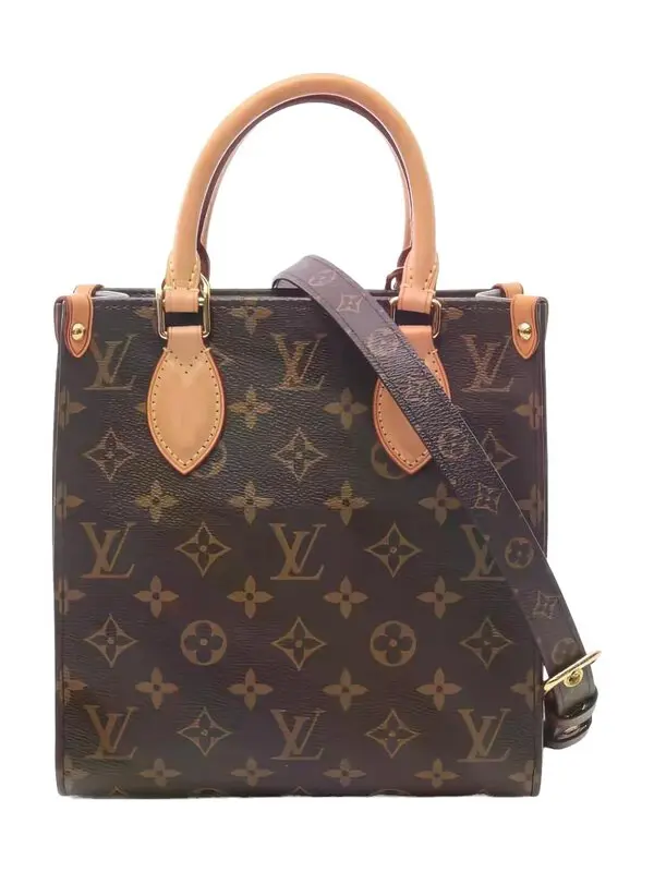LOUIS VUITTON 2021s Sacpla Bb Monogram Tote - Brown