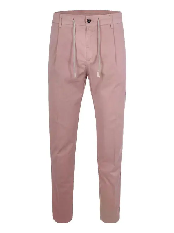 Eleventy Drawstring Trousers - Pink