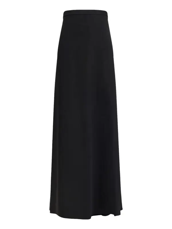 Valentino Garavani Cady Maxi Skirt - Black