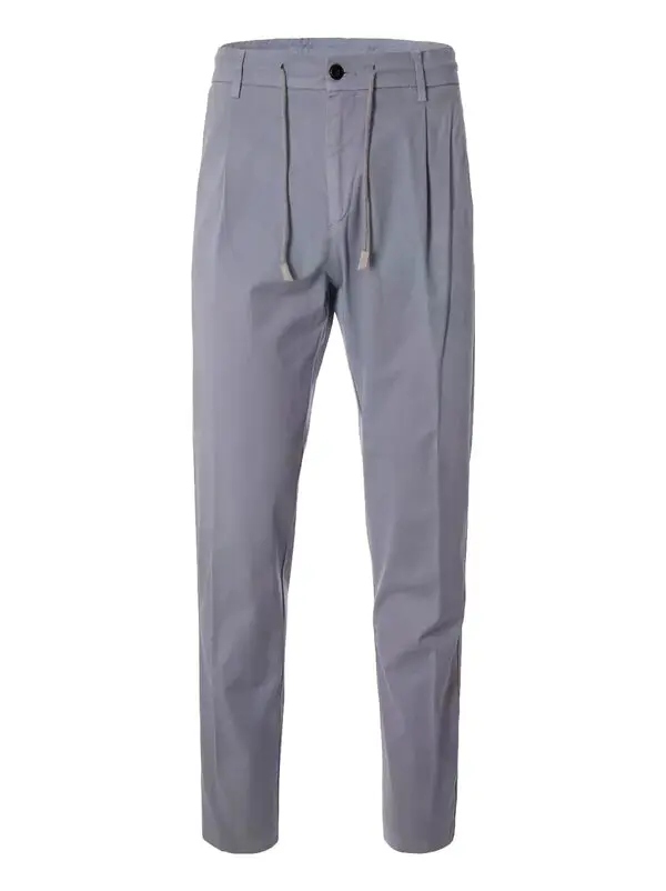 Eleventy Drawstring Trousers - Blue