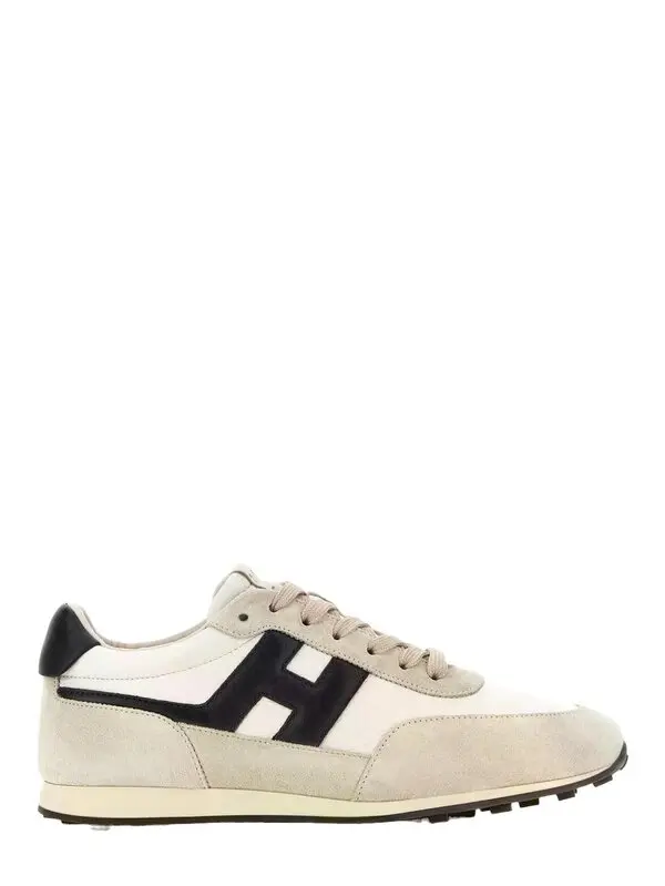 Hogan H699 Logo-patch Sneakers - Neutrals