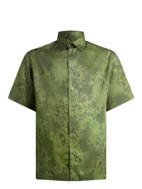Etro Floral Paisley Shirt - Green