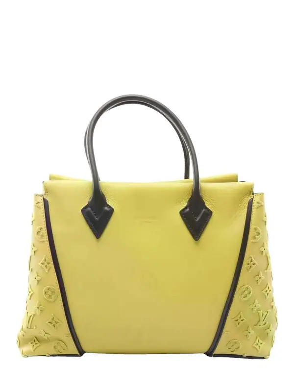 LOUIS VUITTON 2013 Embossed Monogram Tote Bag - Yellow