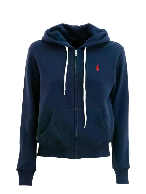 Polo Ralph Lauren Zip-up Hoodie - Blue