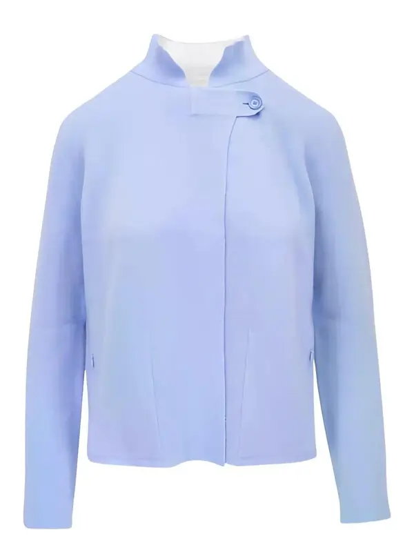 Akris Single-button Jacket - Blue