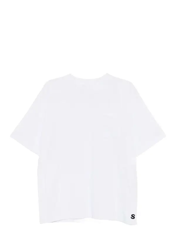 Sacai Chest Pouch Pocket T-shirt - White