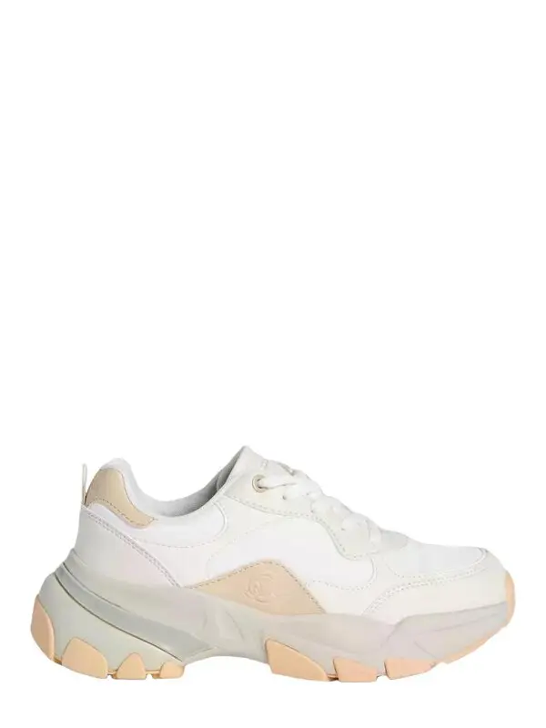 COCCINELLE C-run 02 Panelled Sneakers - White