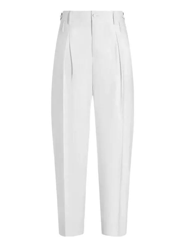 Dolce & Gabbana Pleated Trousers - White