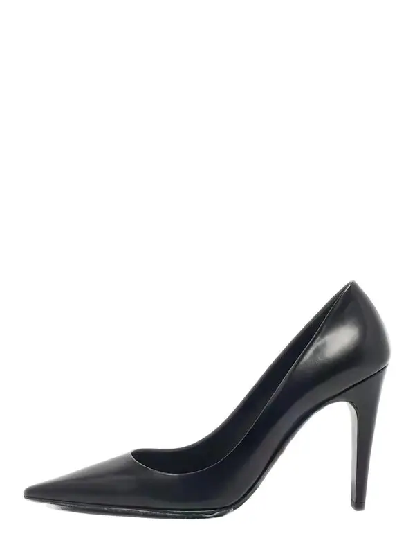Prada Pointed Leather Pumps - Black