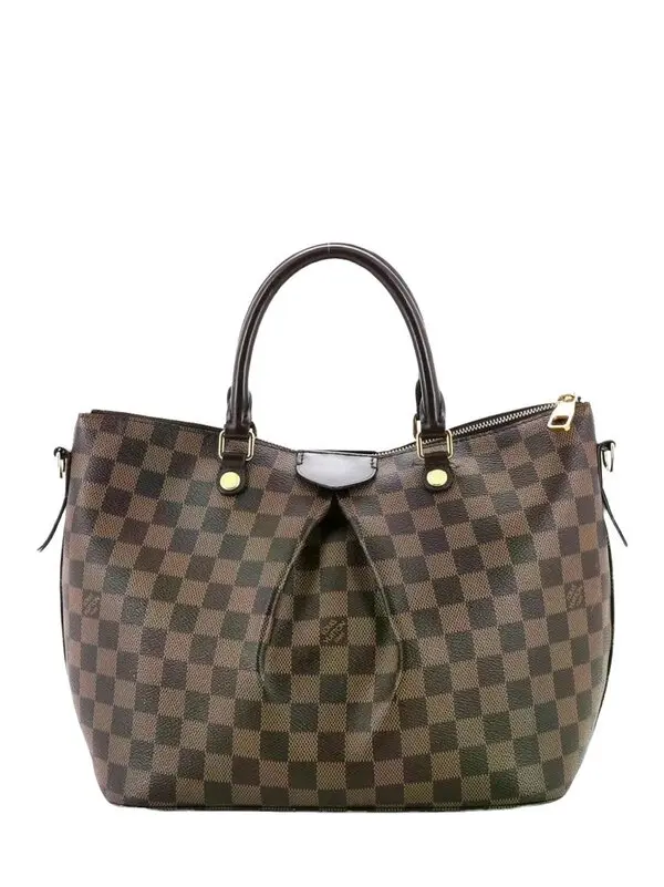 LOUIS VUITTON Siena Handbag Damier Mm Tote - Brown