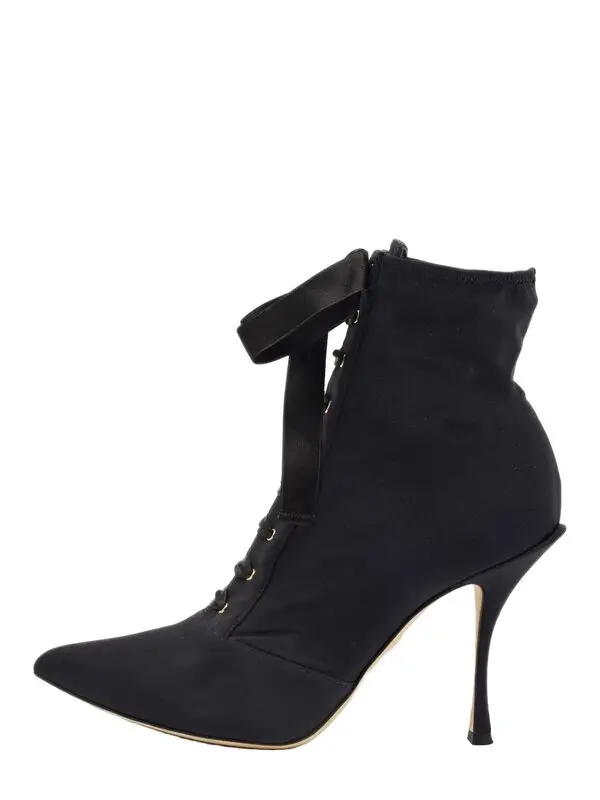 Dolce & Gabbana Lori Lace-up Boots - Black