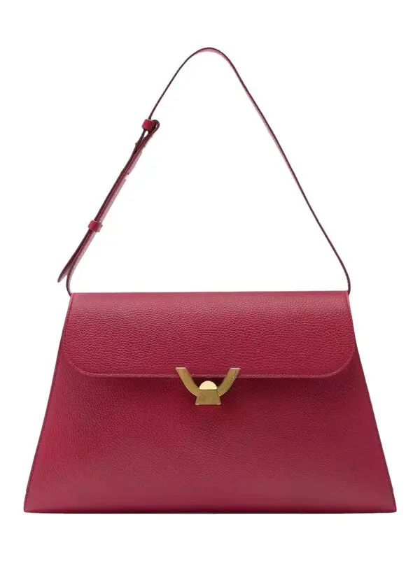 COCCINELLE Leather Shoulder Bag - Red