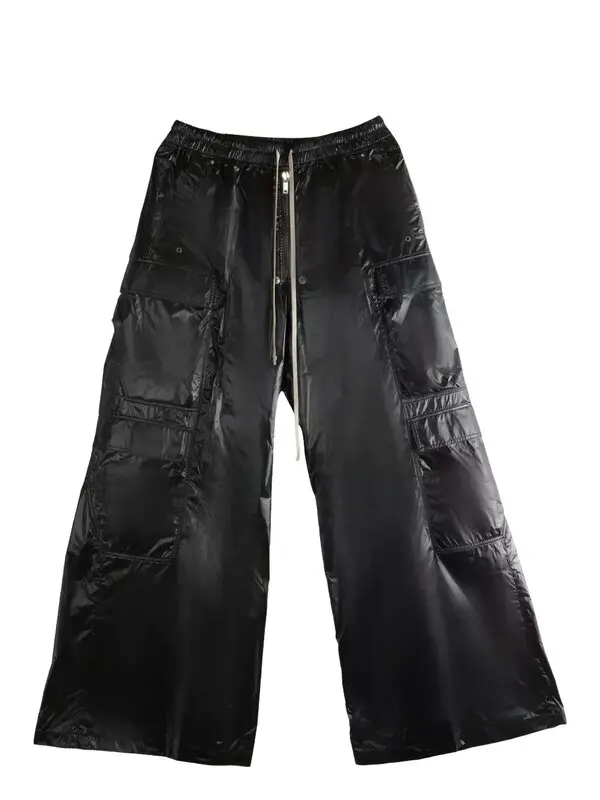 Rick Owens Drawstring Cargo Pants - Black