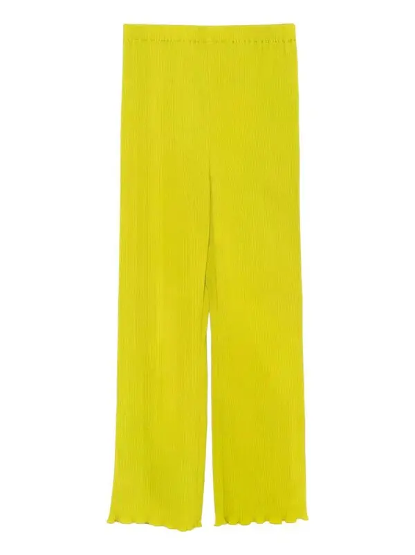 ENFOLD Elasticated-waist Trousers - Green